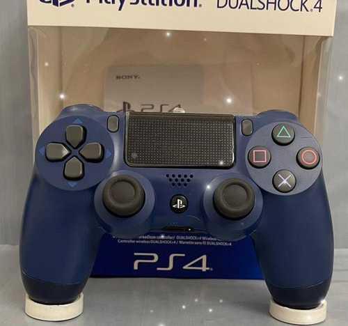 DualShock 4 V2 Геймпад темно-синий для PS4, пк