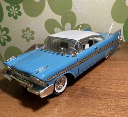 Модели автомобилей 1:18 plymouth fury 1958