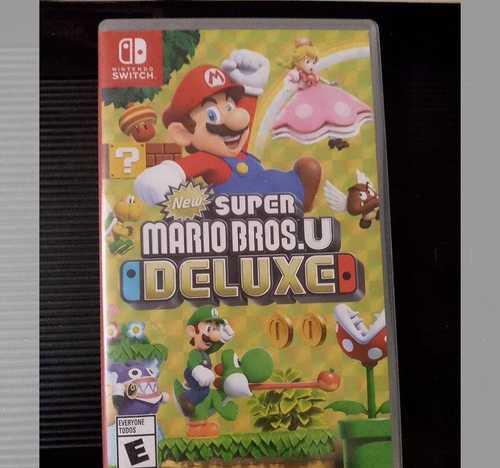 Nin. Switch. Super Mario. U Deluxe
