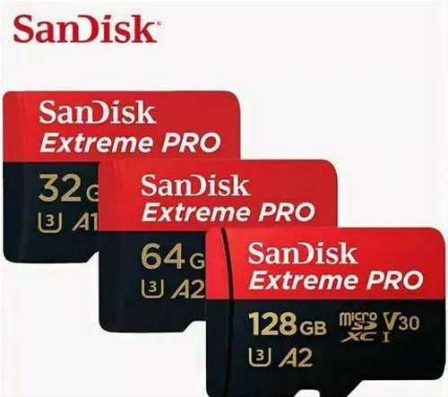 Карта памяти SanDisk Extreme Pro MicroSD