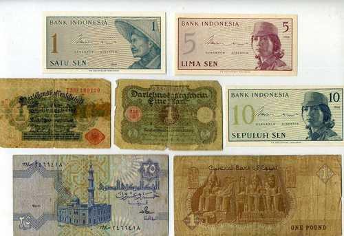 Банкноты иностранные 1