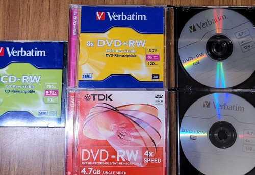 CD RW, DVD RW болванки