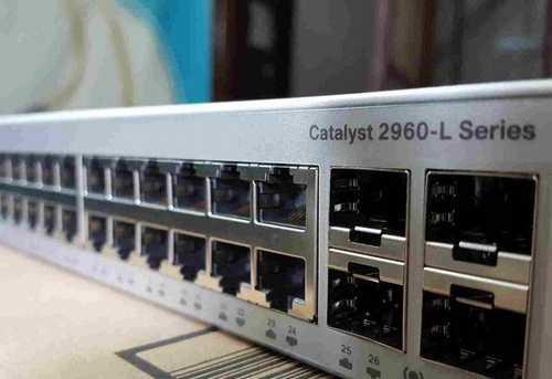 Коммутатор Cisco Catalyst WS-C2960L-24TQ-LL