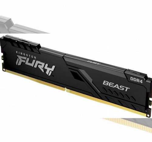 8Gb DDR4 3733MHz Kingston Fury Beast Black (KF437C19BB/8)