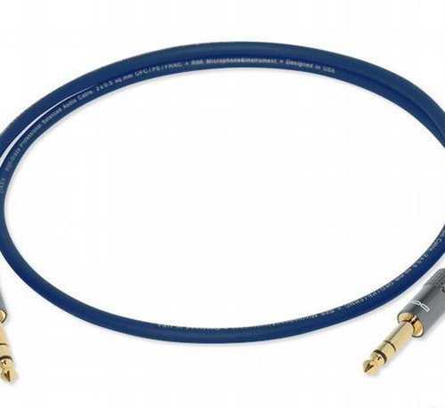 Аудио кабель daxx R162-30 6.3mm Jack-Jack 3m