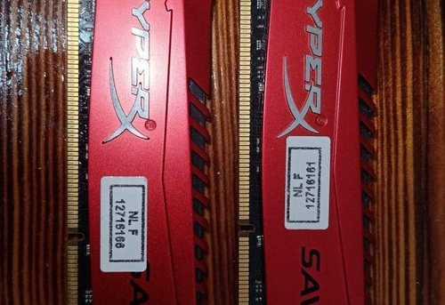 Продам ddr3 16 Gb 1866 hyper savage