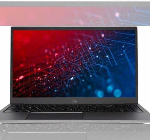 Ноутбук iRU Planio 15inpr 15.6", 2076072, IPS, Intel N100 0.8ггц, 4-ядерный, 16гб DDR4, 512гб SSD, U