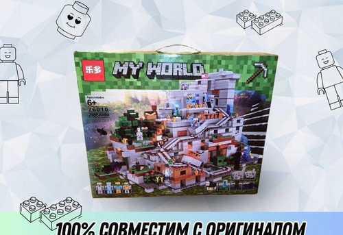 Конструктор lego minecraft Горная деревня