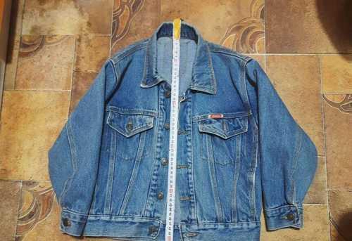 Джинсовая детская куртка для мальчика 122 рост