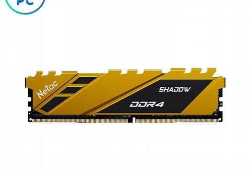 Модуль памяти DDR4 8GB 3200MHz Netac Shadow Yellow