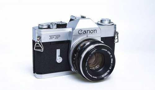Canon FP + Canon FL 50мм f1.8