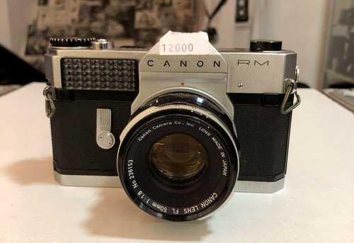 Зеркальная пленочная фотокамера Canon Canonflex RM