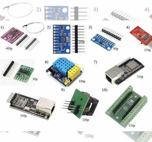 Электроника и Arduino комплектующие Часть 3