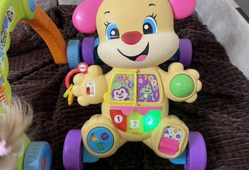 Ходунки каталка little tikes и fisher price