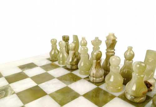 Шахматы Мрамор - Оникс Зеленый 25