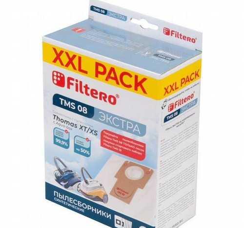 Filtero TMS 08 (6) XXL pack, экстра, пылесборники