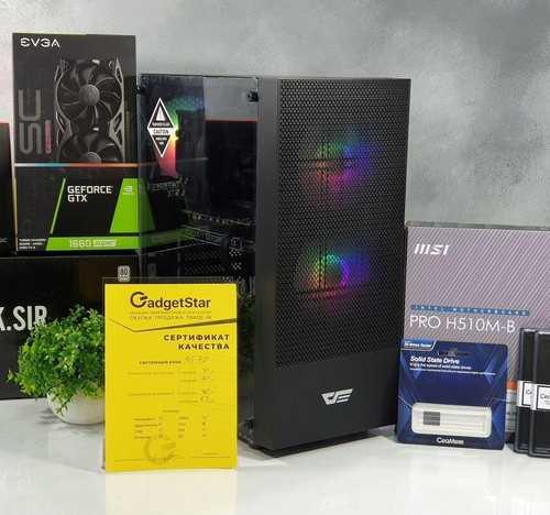 Новый игровой пк i5 10400F, GTX 1660 Super, 6 мес Гарантия