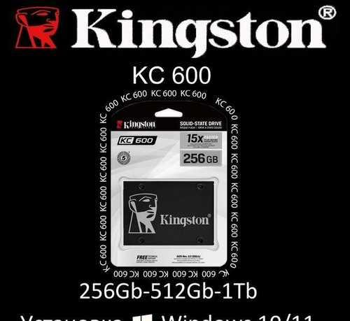 Новые SSD от Kingston KC600 на 256Gb-512Gb-1Tb