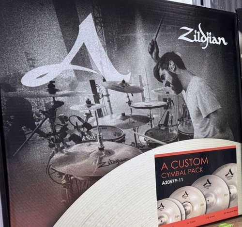 Zildjian A20579-11 A' custom 5 pack matched SET на