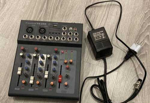 Микшерный пульт Soundcraft f4-usb