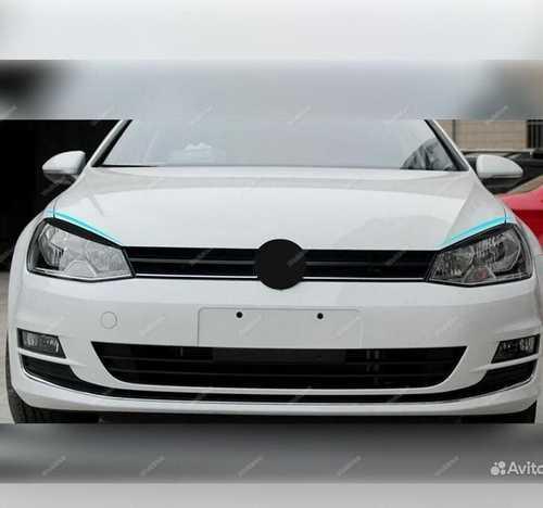 Реснички VW Golf 7 MK7 черный