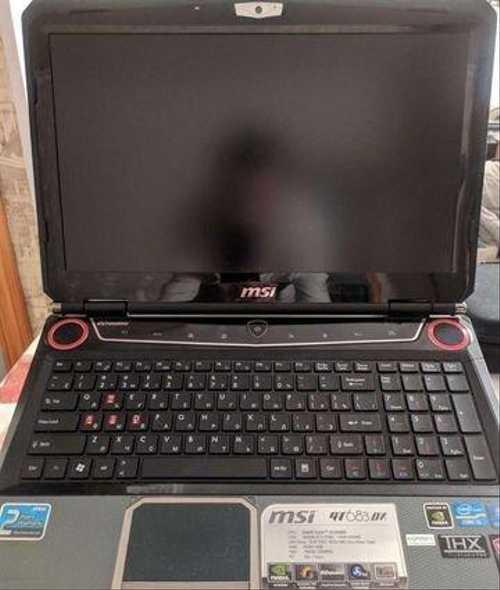 Игровой ноутбук msi gt683dx