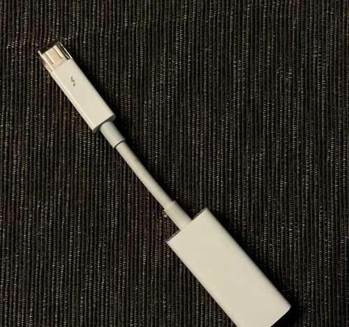 Переходник Apple Thunderbolt to Gigabit Ethernet