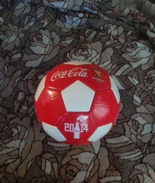 Футбольный мяч новый coca cola коллекционный