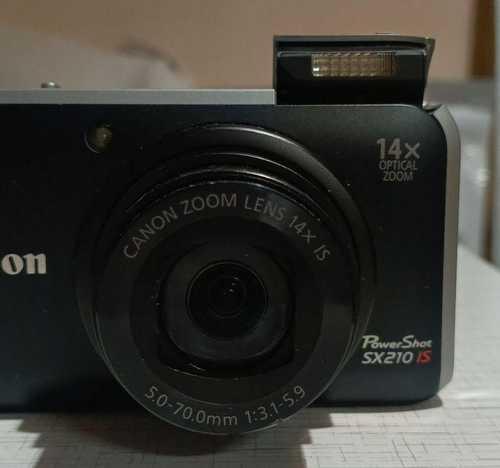 Canon powershot sx210 is