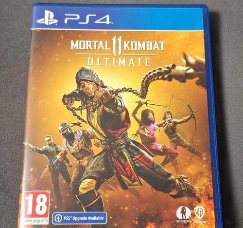 Mortal kombat 11 ultimate ps4 диск