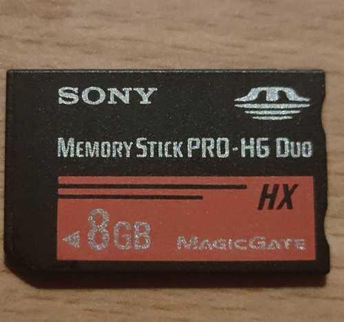 Карта памяти Memory Stick 8GB (PSP)