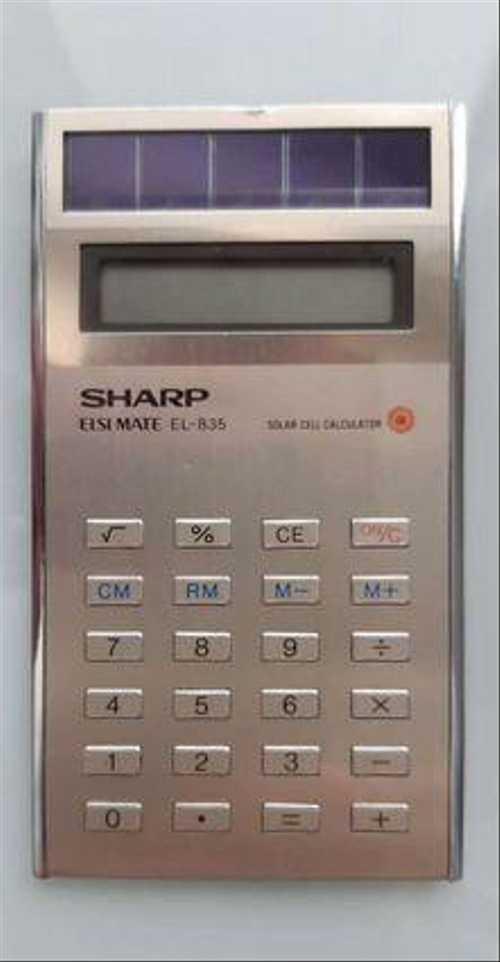 Калькулятор sharp elsi mate EL-835