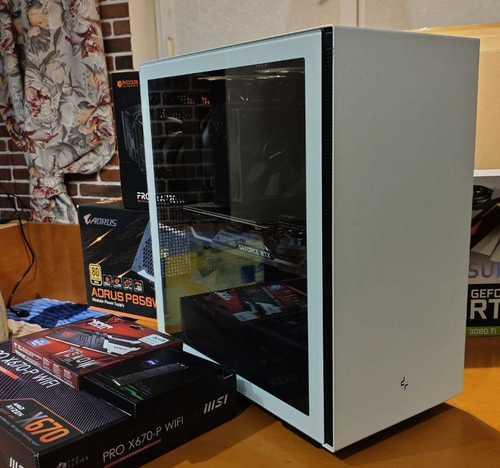 Игровой ПК, Ryzen 9 7900X, GeForce RTX 3080 Ti 12 ГБ, RAM 32 ГБ