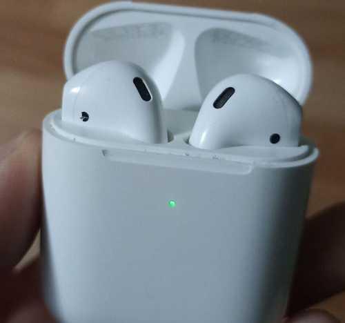 Беспроводные наушники apple airpods 2