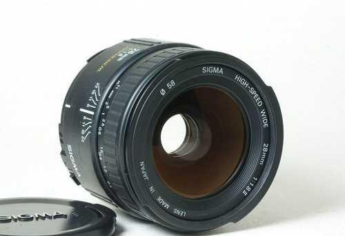 Sigma AF 28 mm 1.8 Nikon
