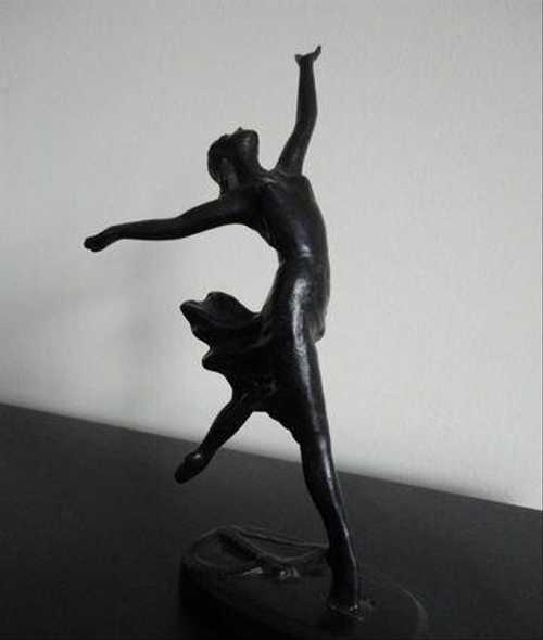Скульптура из металла Балерина Касли СССР 1979г