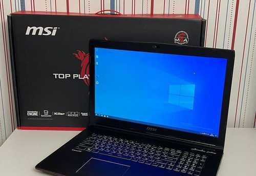 Игровой ноутбук MSI 17.3 GP72 2QE-079XRU