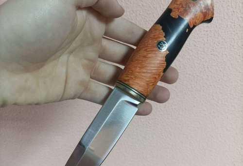 Нож ручной работы из кованой стали 110х18
