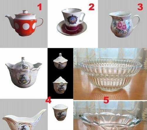 Чайная и столовая посуда