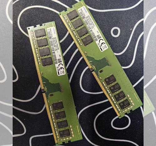 Оперативная память ddr4 2х8gb Samsung