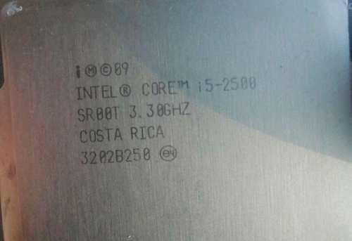 Процессор inel core i5 2500