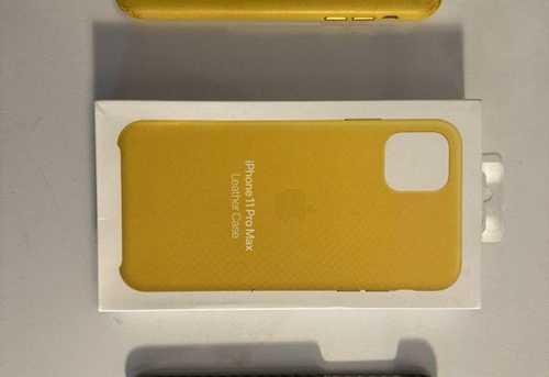 Apple leather case, Pitaka для iPhone 11 pro max