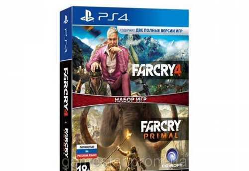 Far cry 4 и Primal PS4 (2 игры в наборе)