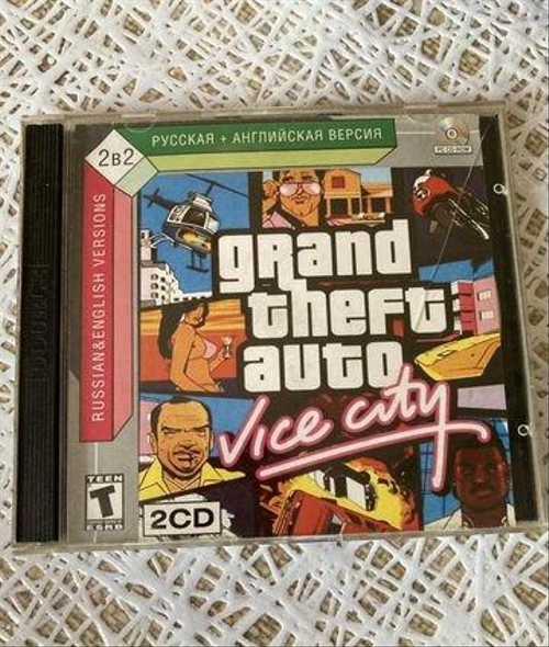 CD диски GTA-3 Vice City для пк