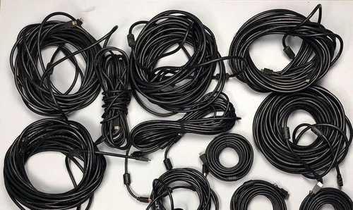 Hdmi кабеля в ассортименте от 0.5 до 30 метров