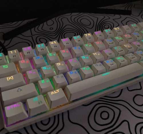 Игровая клавиатура dexp tanto rgb