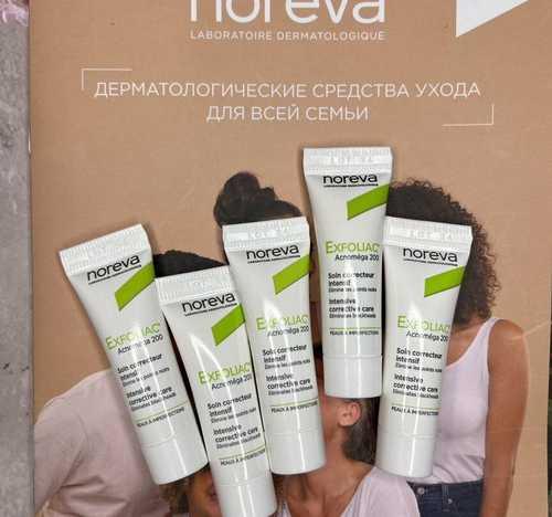 Noreva корректирующий уход Exfoliac Acnomega 200