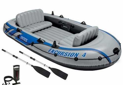 Лодка Intex Excursion 4 Set