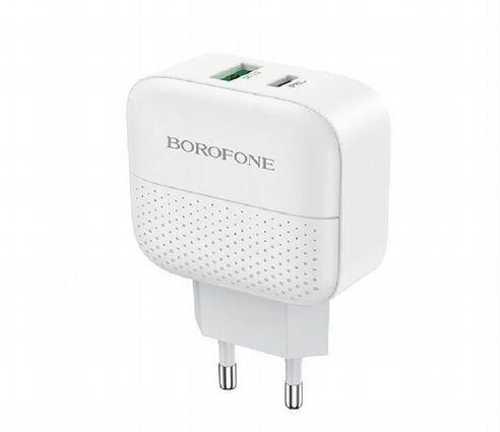 Зарядное устройство Borofone BA46A Premium PD + Q