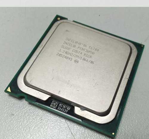 Процессор slguf (Intel Pentium E6700)